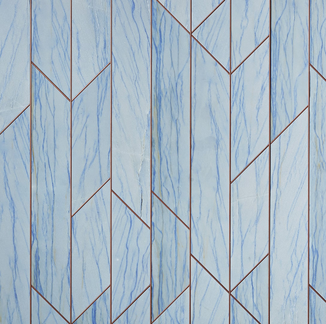 Rabbet - "Azul" Wall inlay - BUDRI
