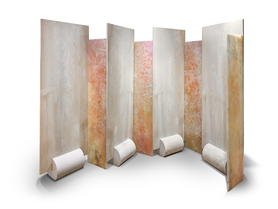 Aquarel "Paravent" Screen - BUDRI