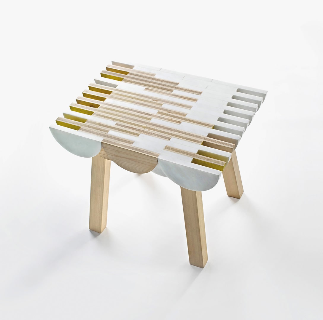 Marblelace - "Fachiro" Bench - BUDRI